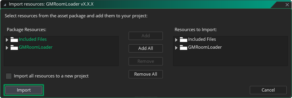 Getting Started | GMRoomLoader